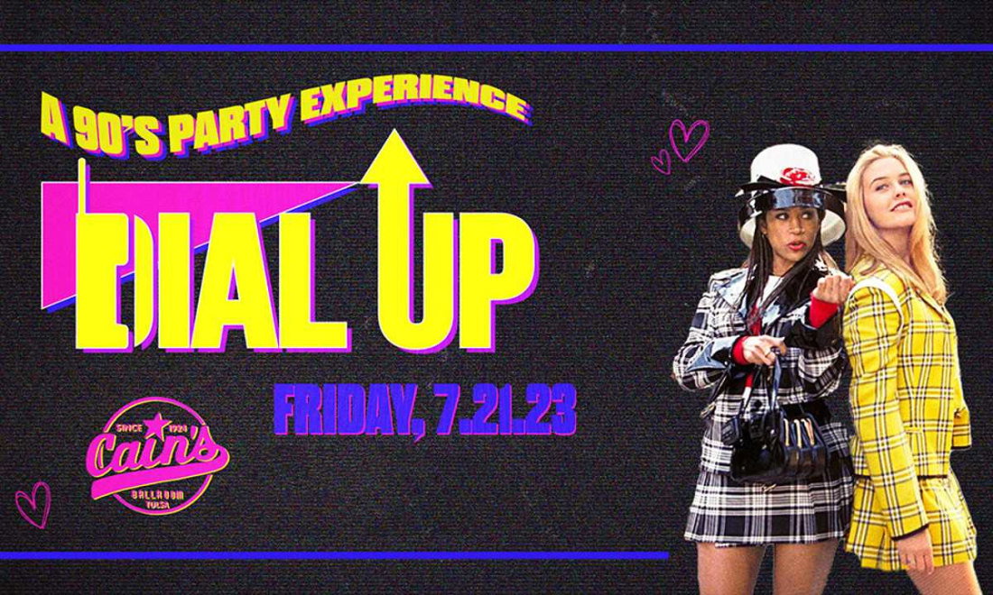 Cain's Ballroom: Come party 90's style with Dial Up on Friday! Death ...