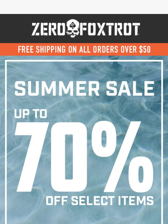 Zero Foxtrot: SAVE 70% - Fly Your Colors And Stay Zero | Milled