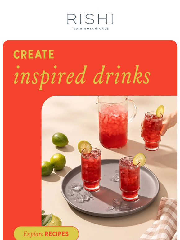 Rishi Tea: Make Drinks Your Centerpiece | Milled