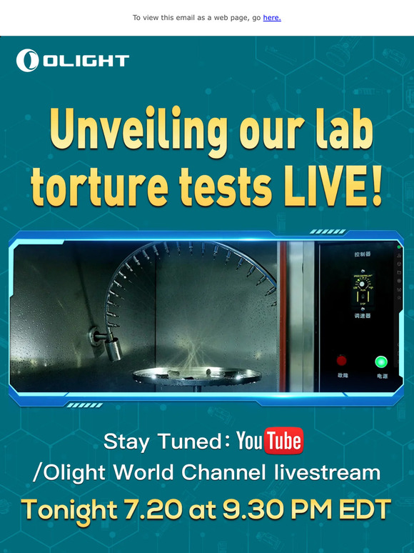 Olight: What is the mystery of Olight's lab torture test? | Milled