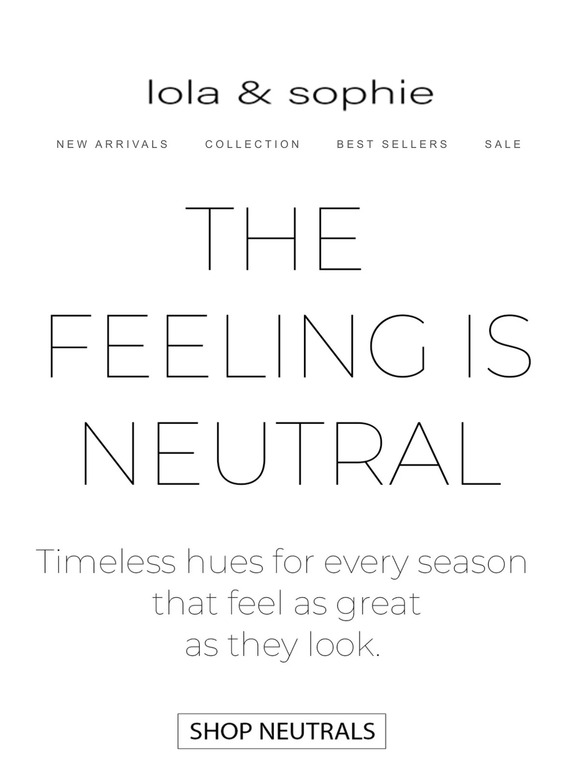 Lola & Sophie: The Feeling is Neutral | Milled