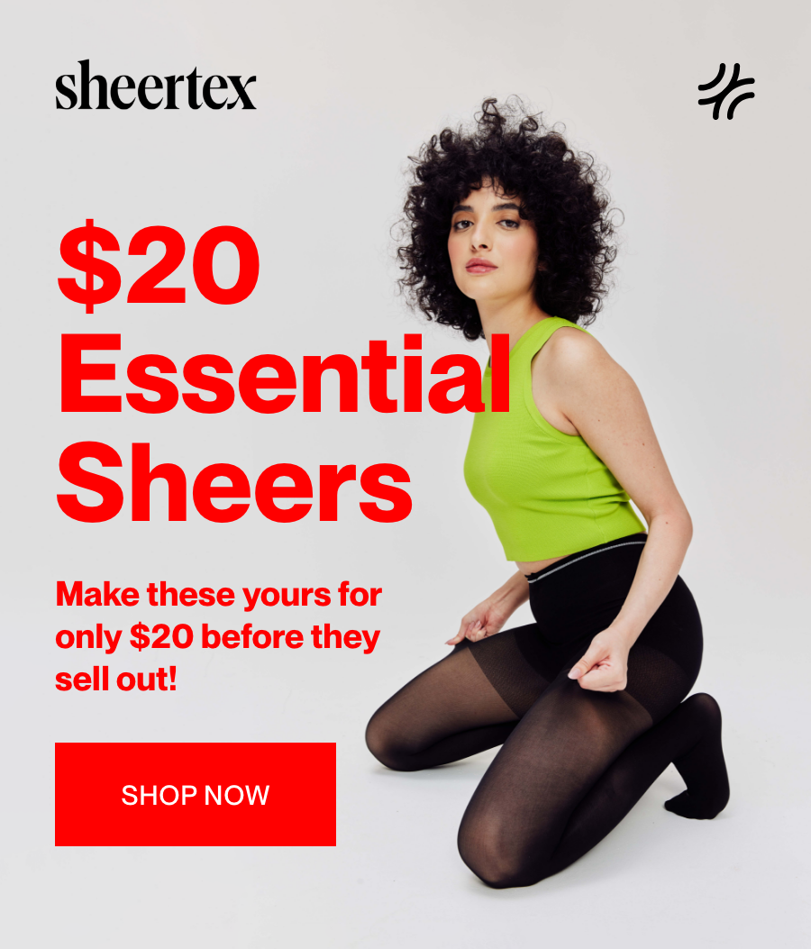 Sheertex: Essential Sheers, only $20 | Milled