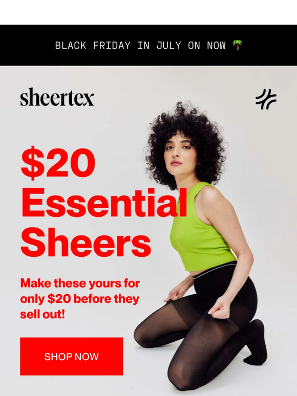 Sheertex: Essential Sheers, only $20 | Milled