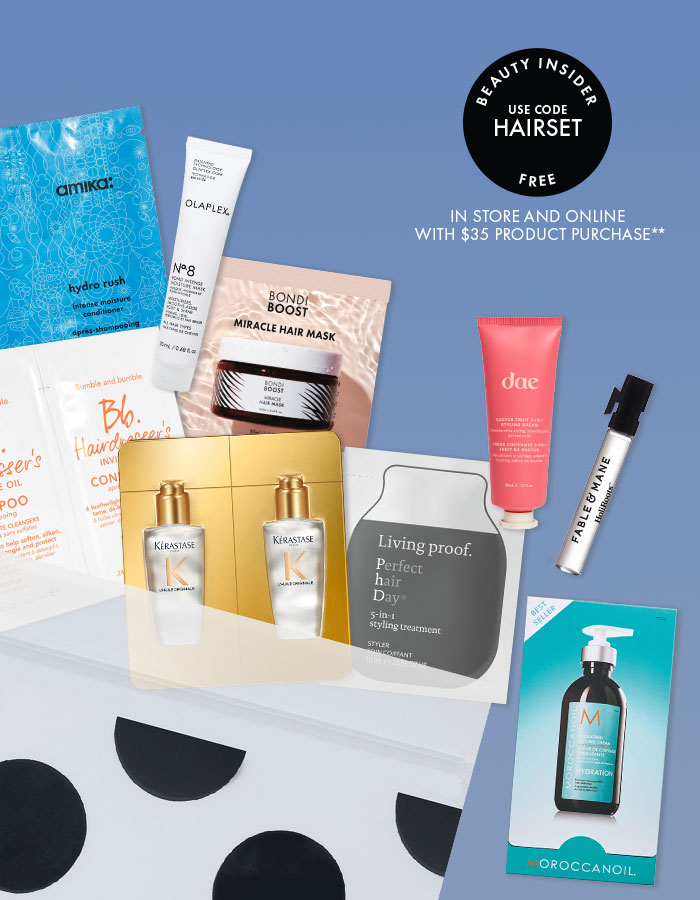 Sephora: FREE sample set full of hair-care samples? Yes, please! Min ...