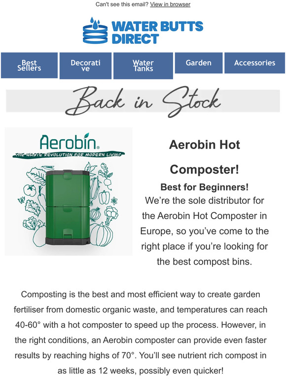 Water Butts Direct: Get Rich Compost in 12 Weeks with an Aerobin Hot ...