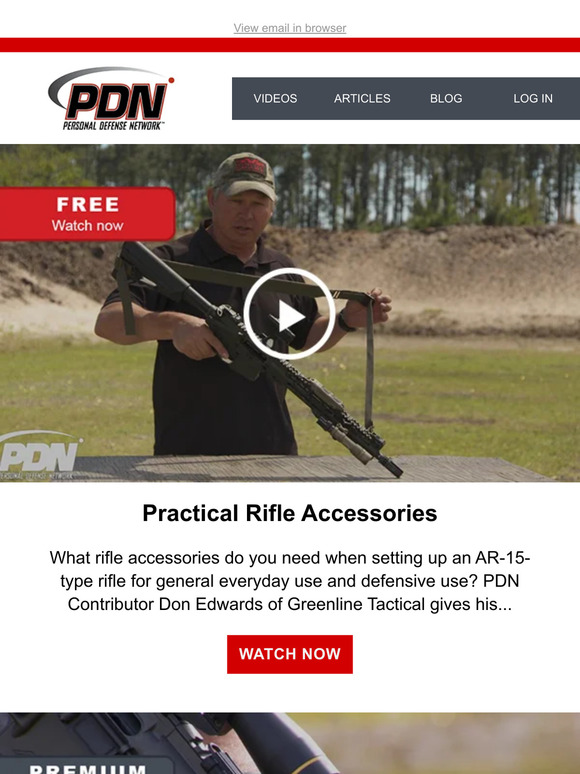 Personal Defense Network: Practical Rifle Accessories | Milled
