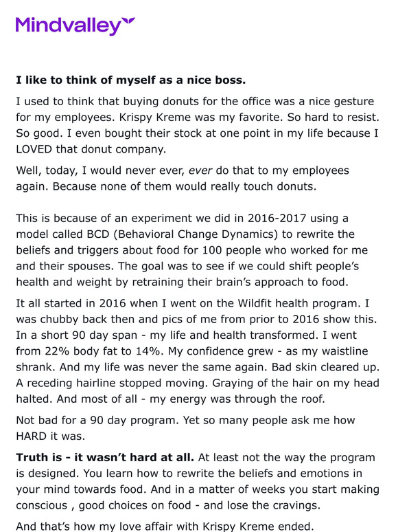 Mindvalley: 👖Why I threw out 70% of my clothes after an odd encounter ...