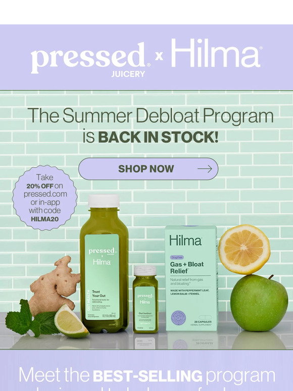 Hilma: PRESSED X HILMA IS BACK | Milled