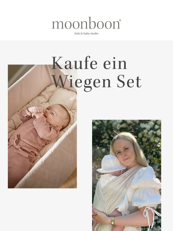 Moonboon: Wiege und Tragetuch - das perfekte Duo 💫 | Milled