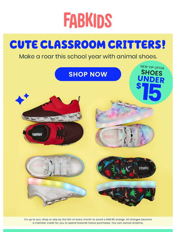 FabKids: Explore the WILDEST school shoes | Milled
