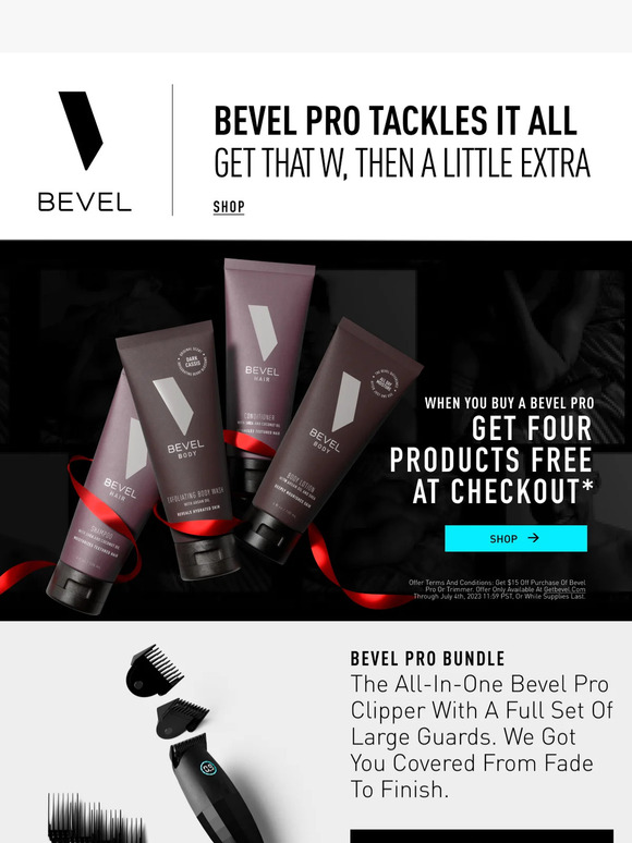 Bevel: The Pro Edge: Get a Free Ready Kit! 🏃🏾 | Milled