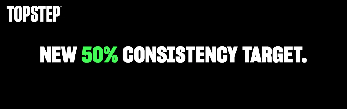 Topstep: 🚨 [NEW!] 50% CONSISTENCY TARGET 🚨 | Milled