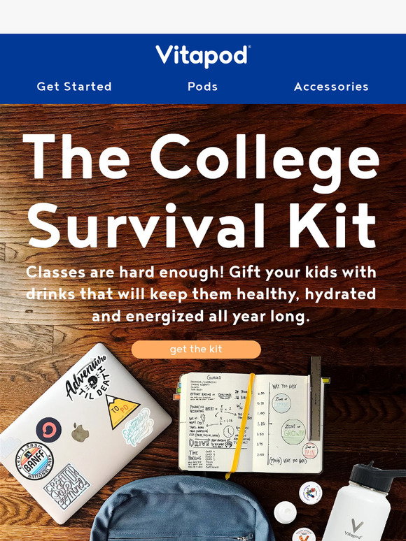 Vitapod: The College Survival Kit | Milled