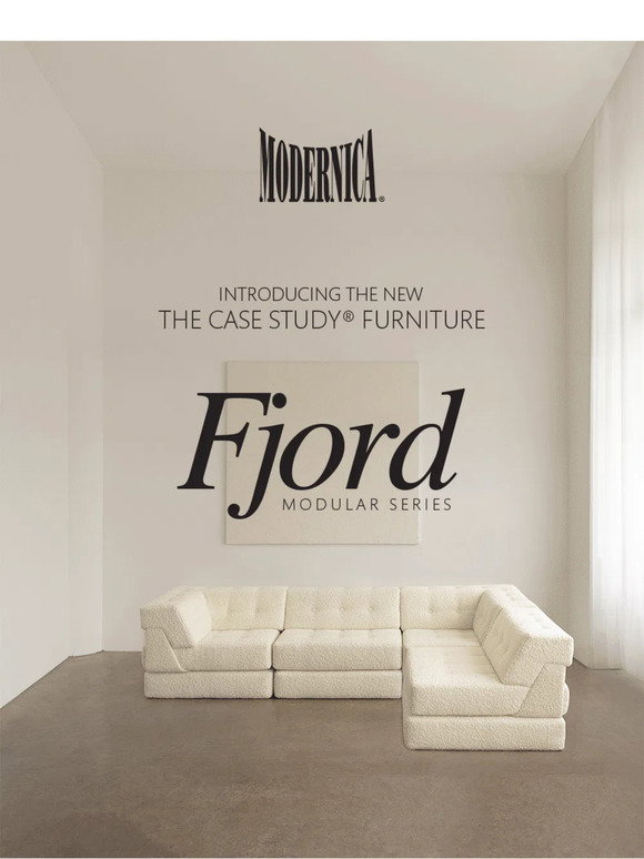Modernica: Introducing Our Case Study® Furniture Fjord | Milled