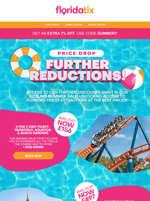 Florida Tix: FLORIDA PRICE REDUCTIONS! 🔥 Further reductions for a limited time only! | Milled