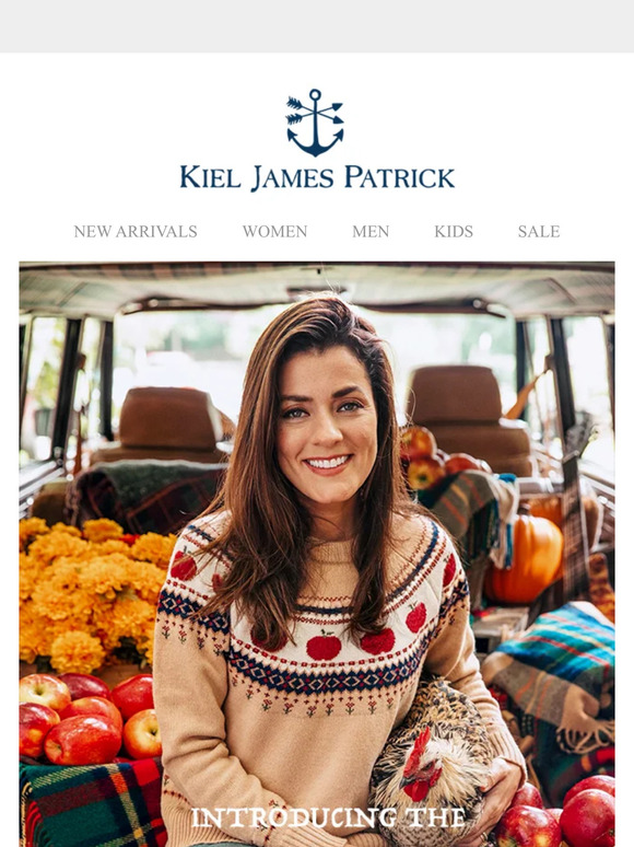 Kiel James Patrick: Introducing The Apple Harvest Sweater 🍎 | Milled