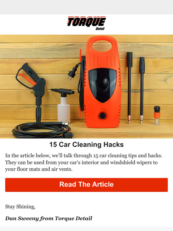 Torque Detail: 15 Car Cleaning Hacks Every DIY Detailer Should Know ...