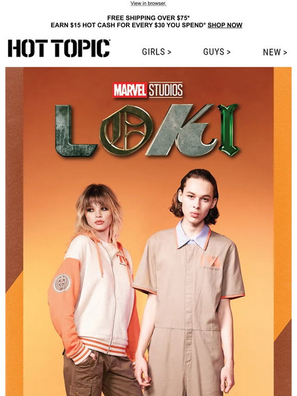 Hot Topic: A new Loki Collection perfect for any timeline 🕰️ | Milled