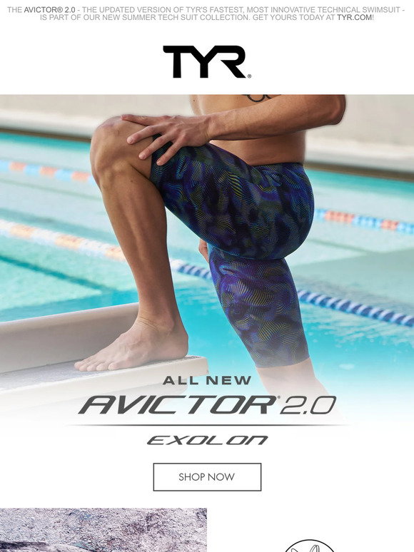 TYR Sport: Your power, amplified: NEW TYR Avictor® 2.0 Exolon Tech ...