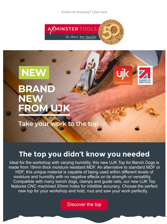 Axminster Tools: Brand NEW from UJK | Milled