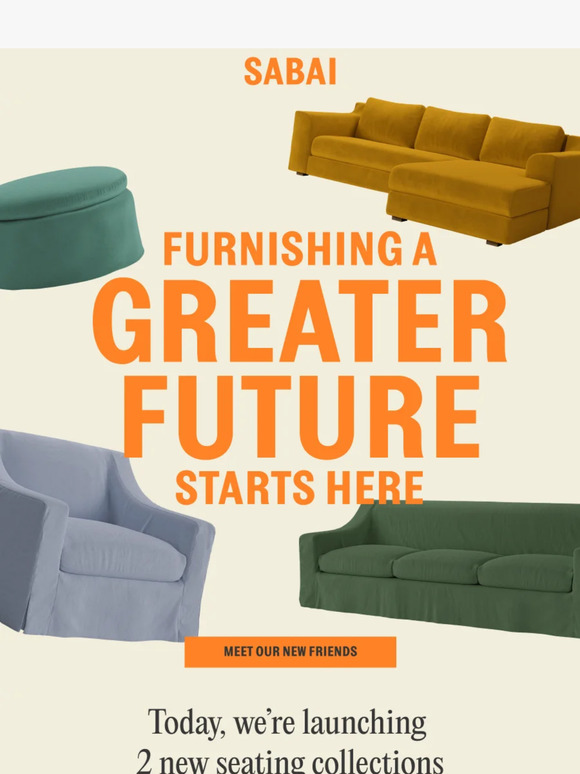 Sabai Design: JUST LAUNCHED: 2 new seating lines 🛋️ | Milled