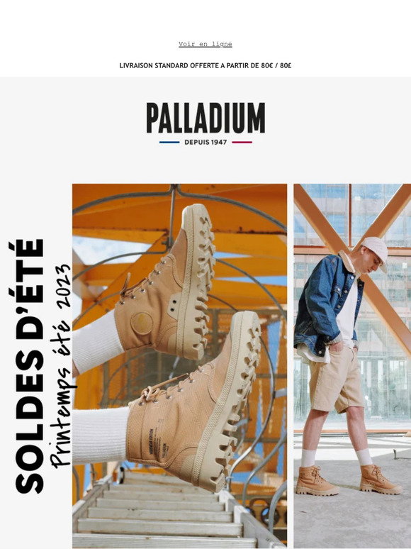 Palladium Boots: Nos SOLDES incontournables | Milled