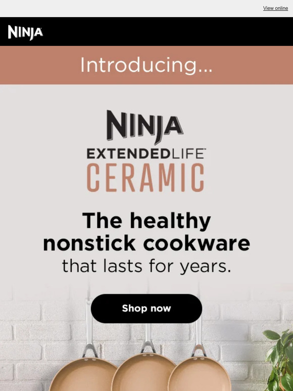 Ninja Kitchen: Ninja Extended Life™ Ceramic Cookware is finally here 🎉 ...