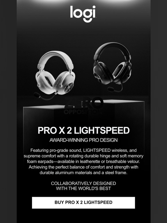 Logitech: The All-New PRO X 2 LIGHTSPEED | Milled