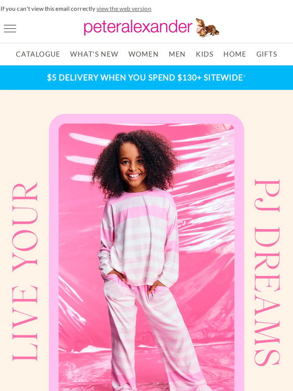 Peter Alexander: Iconic Barbie PJs for your little Barbie fans! | Milled
