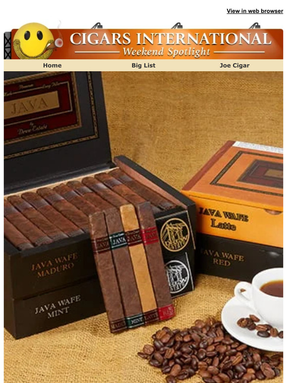 Cigars International: Welcome Back Java! | Milled
