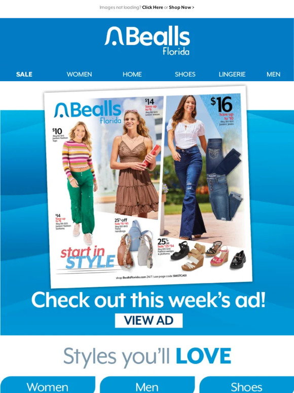 Bealls Florida: This Week's Ad has Outfits You'll Love! | Milled