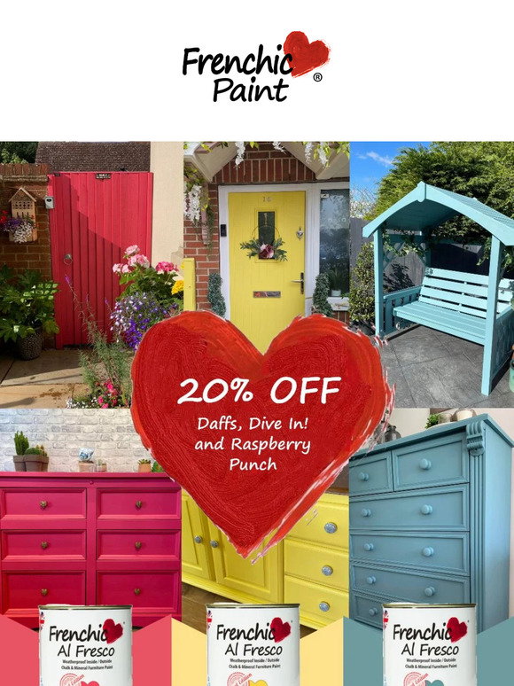 Frenchic Paint: Add a splash of colour for summer for less! 💛🌈 | Milled