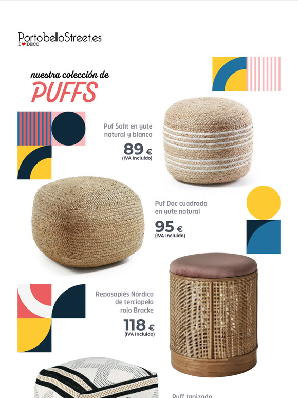 Portobello Street: Puffs para tu salón, tu dormitorio, tu oficina ...