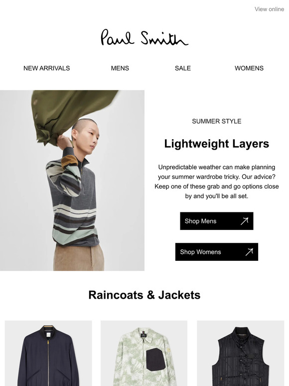 Paul Smith: A guide to lightweight summer layers | Milled