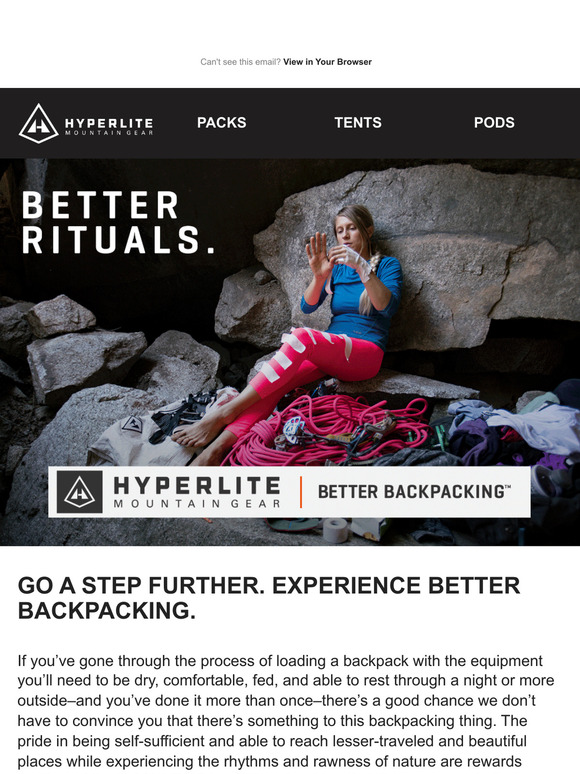 Hyperlite Mountain Gear: Better Backpacking. Love it Even More! | Milled