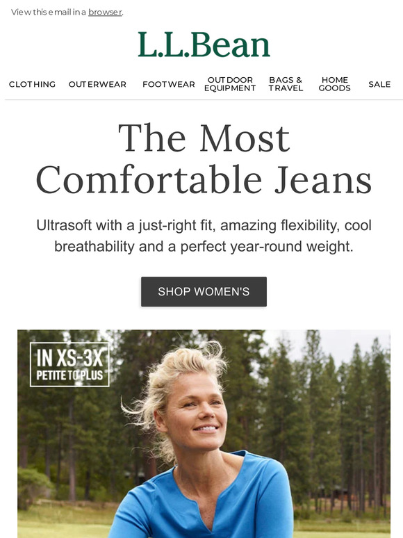 L.L.Bean: The Ultimate Stretch Jeans | Milled