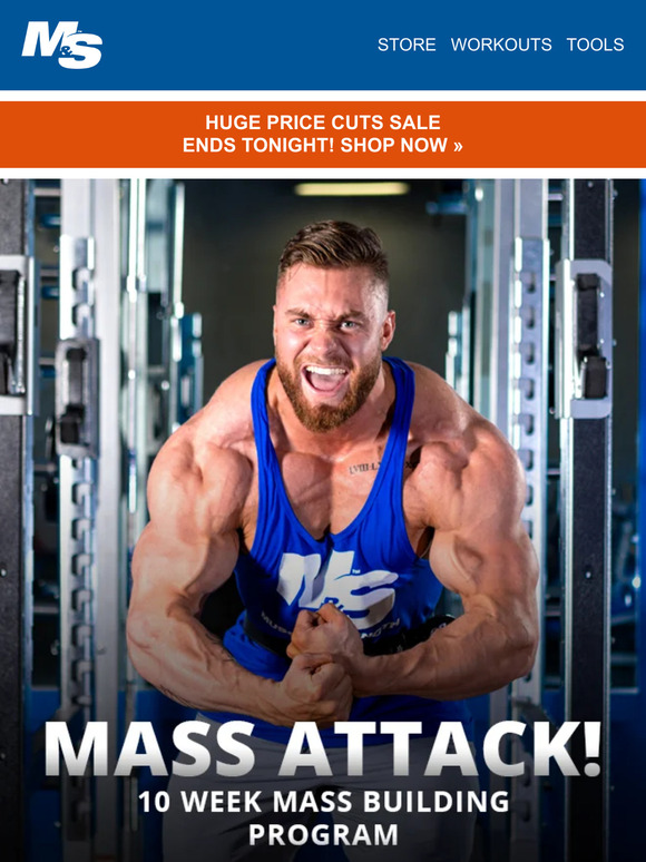 Muscle & Strength: Mass Attack! 10 Week Mass Building Program | Milled