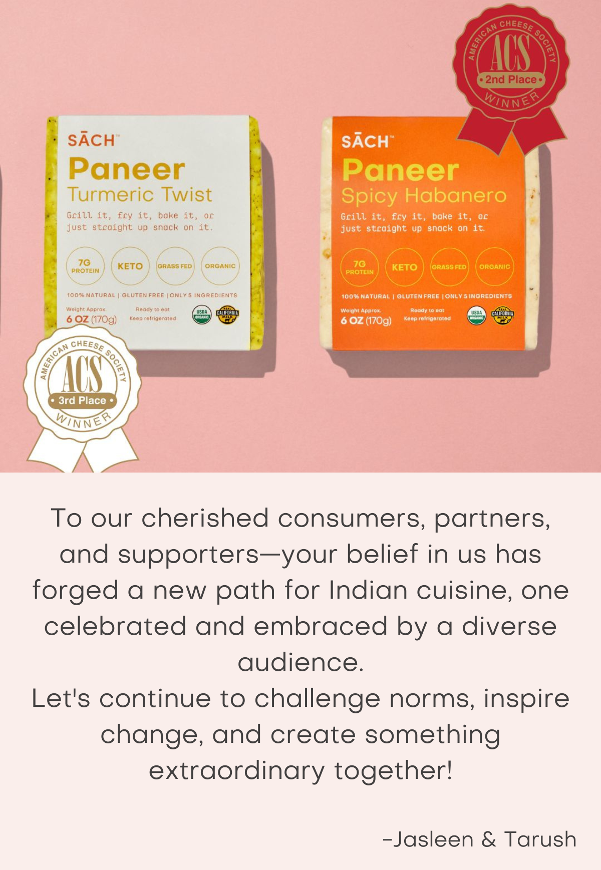 Sach Foods: Sach Wins Big At The 2023 ACS Awards | Milled