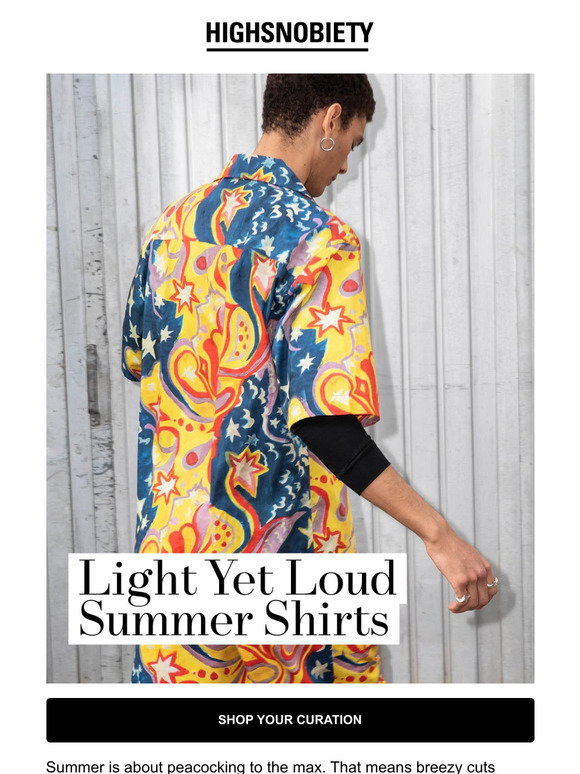 Highsnobiety: Loud, louder, loudest summer shirts 💥 | Milled