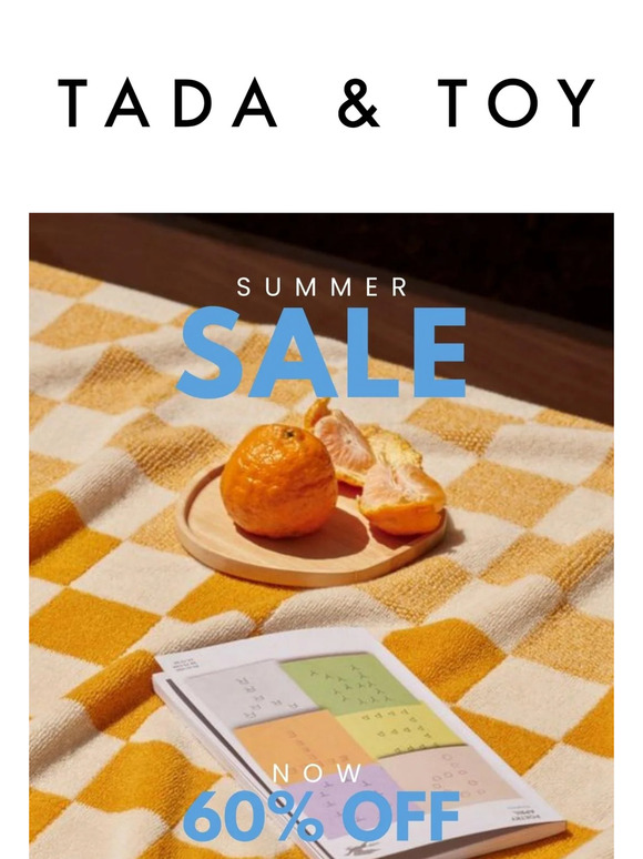 Tada & Toy: 60% Off Sounds Pretty Nice! | Milled