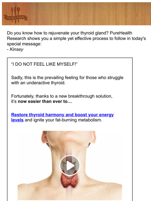 PaleoPlan: 4 Signs Of Underactive Thyroid (Check Your Neck Today) | Milled