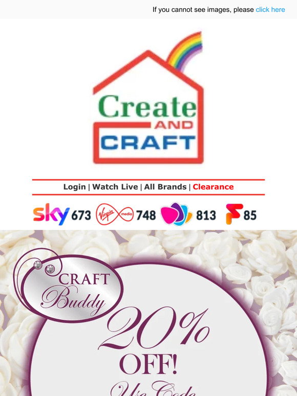 Create and Craft: 20% off Craft Buddy - For One Day Only | Milled