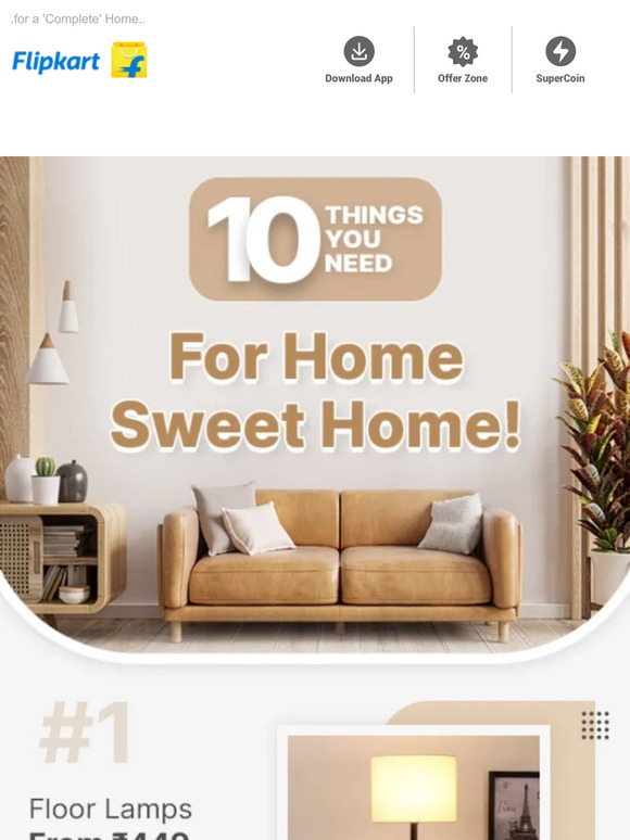 Flipkart: 10 Things You Need. | Milled