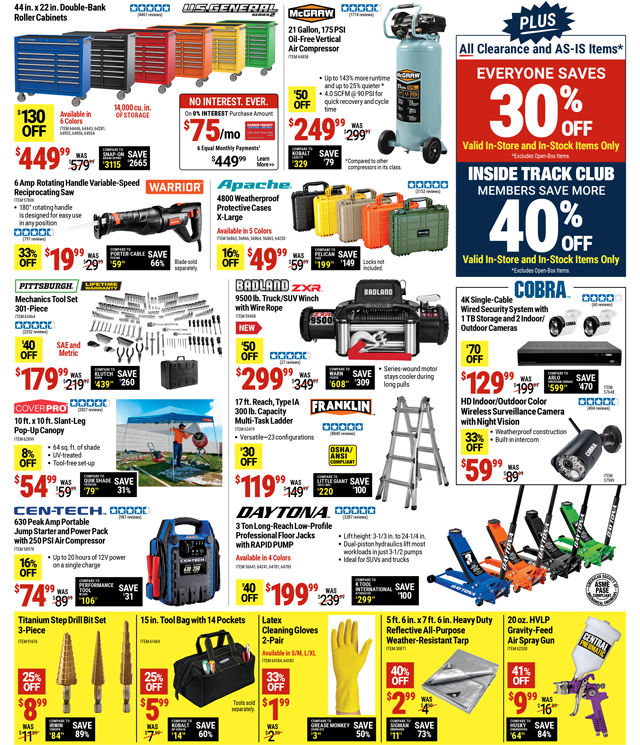 Harbor Freight: Attention! GIANT Liquidation Sale Now Thru 7/30! | Milled