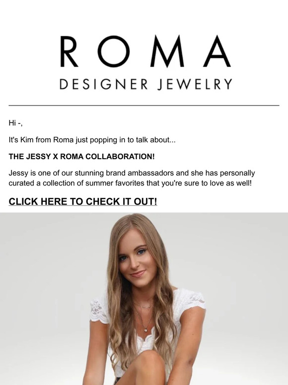 Roma Designer Jewelry: 🔥 —... Roma X Jessy Collaboration is Live! | Milled