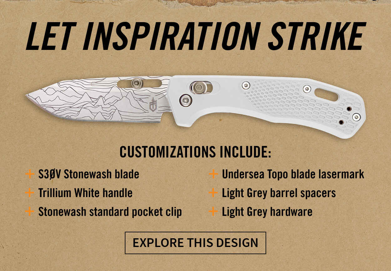 Gerber Gear: New to Custom: Assert premium pocket knife. | Milled