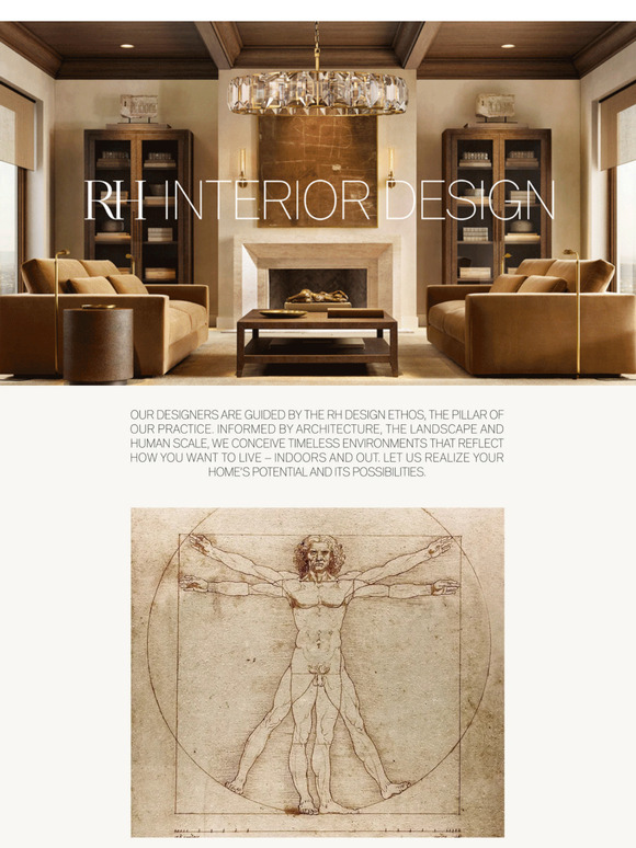 Restoration Hardware: RH Interior Design. Request a Consultation Today ...