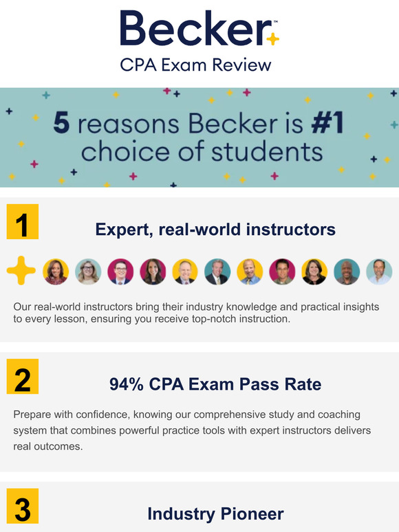 Becker: 5 reasons why Becker has been the market leader in CPA exam ...