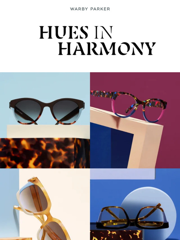 Warby Parker: Six distinctive color palettes | Milled