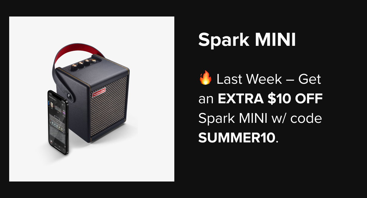 Positive Grid: 🌴 The Perfect Summer Amp – Spark MINI | Milled